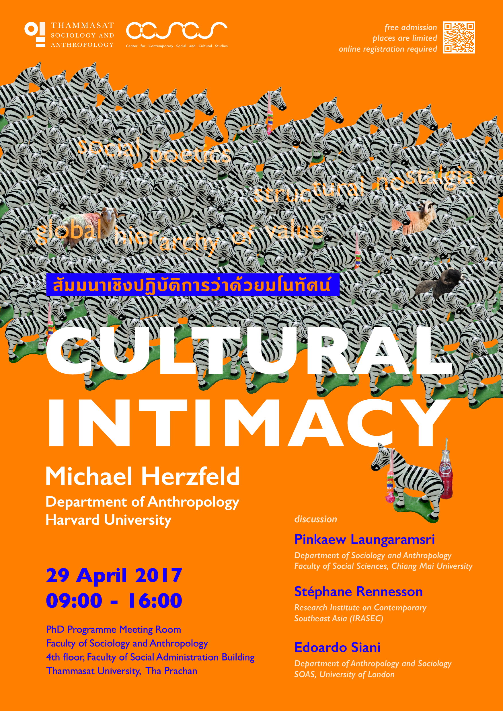 CCSCS workshop: cultural intimacy - IRASEC
